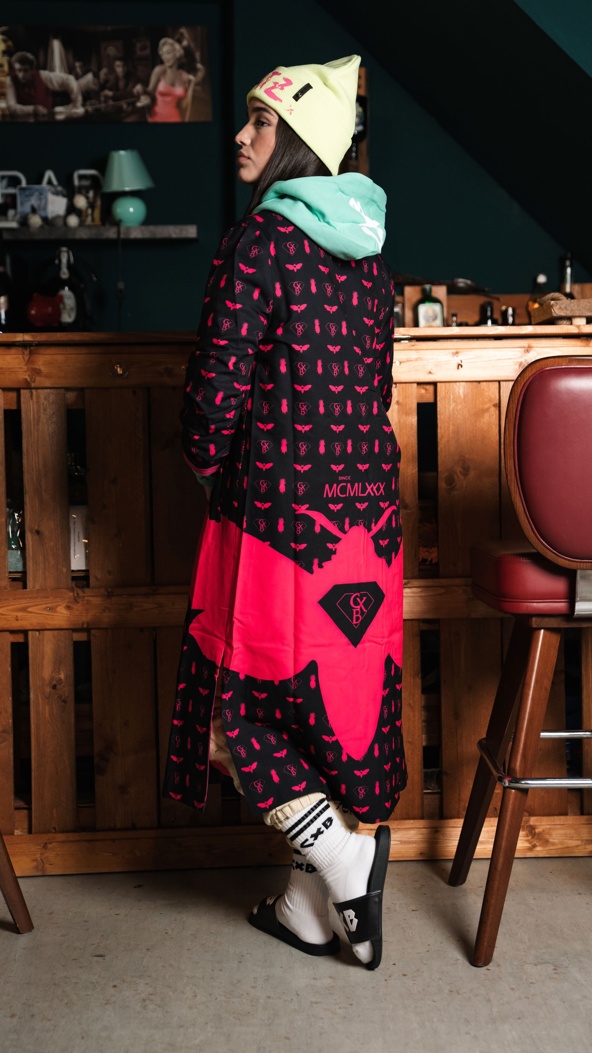 The pink moth - Coat – CXB Fashion